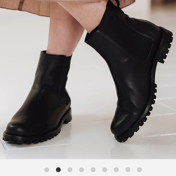 Poppy Barley | Shoes | Poppy Barley Leather Chelsea Boots | Poshmark